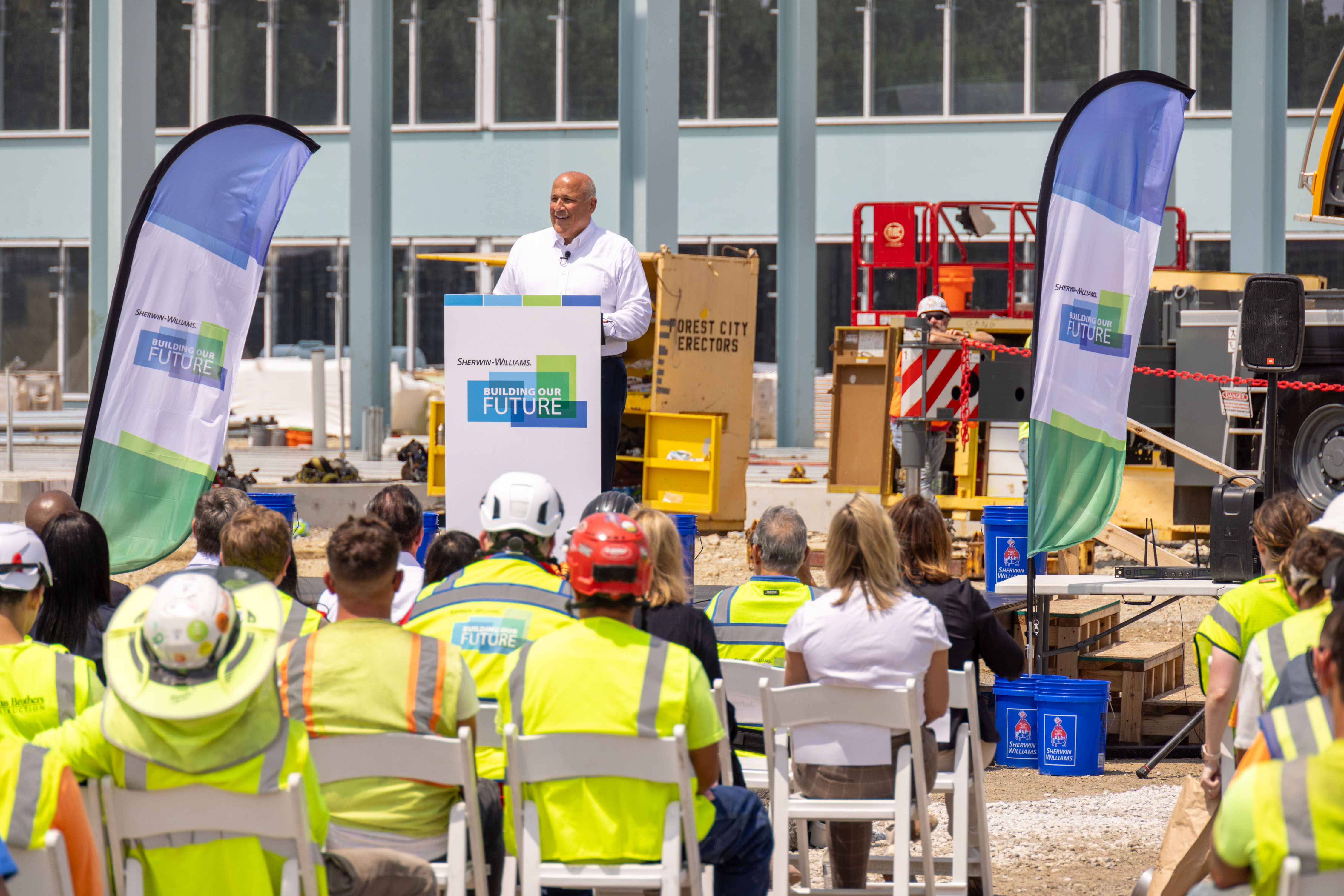 Topping-Off Ceremony at Sherwin-Williams New Global R&D Center Marks ...