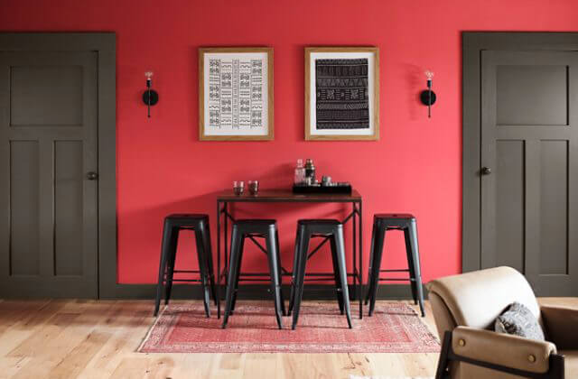 Red And Black Wall Paint Ideas - Infoupdate.org