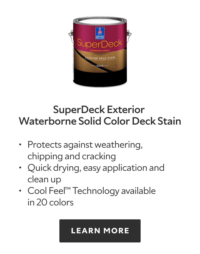 SuperDeck® Deck Care System | Sherwin-Williams