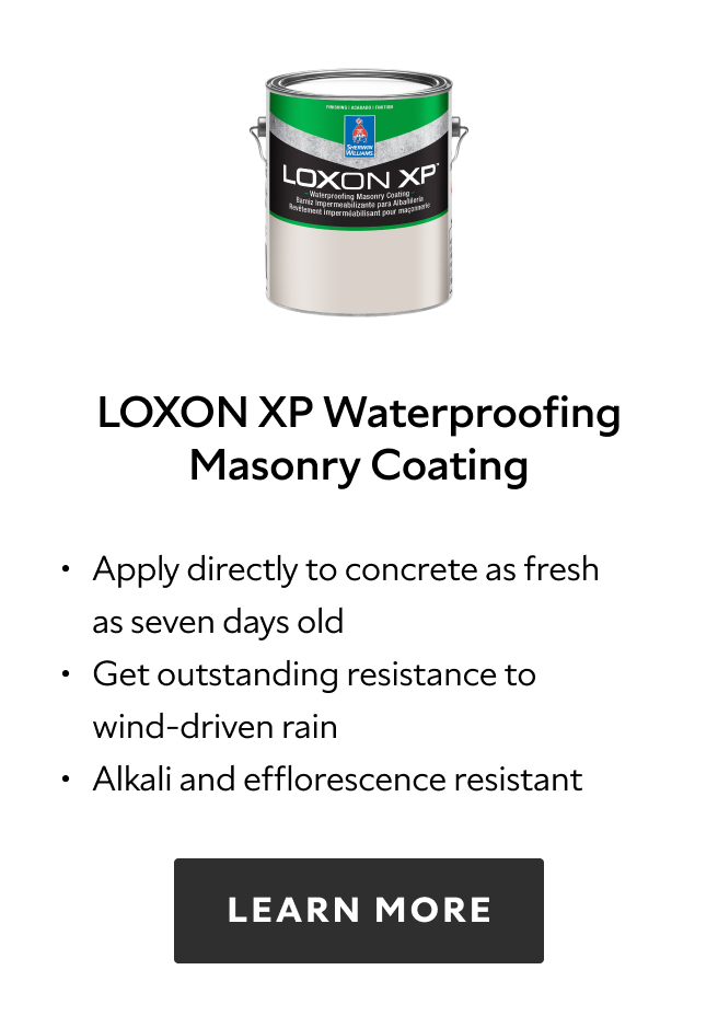 The Loxon® Product Family | Sherwin-Williams