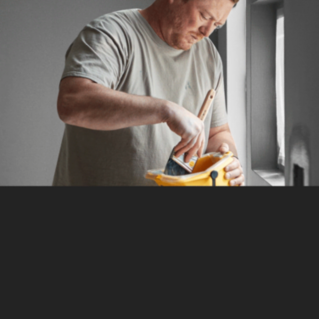 A person in a Sherwin-Williams store. We want to say thanks. Pro Week ...