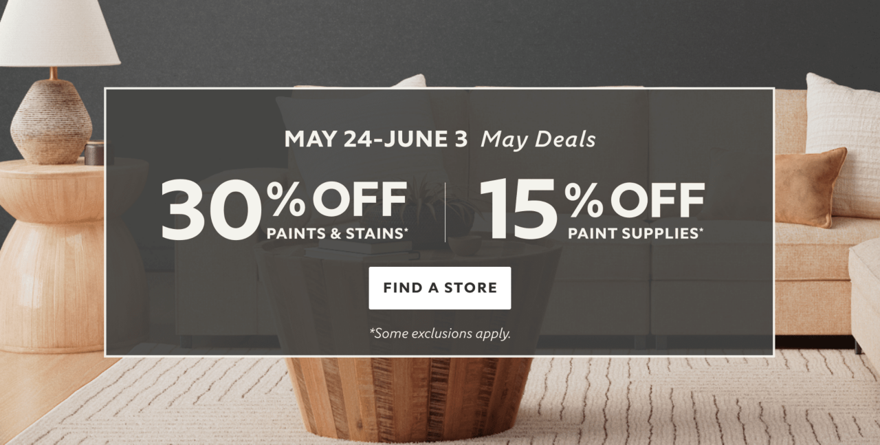 Special Offers | Sherwin-Williams